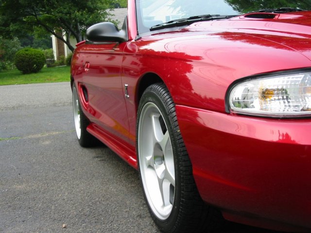 pics of 96-98 cobras with y2k cobra r wheels | Ford Mustang Forums